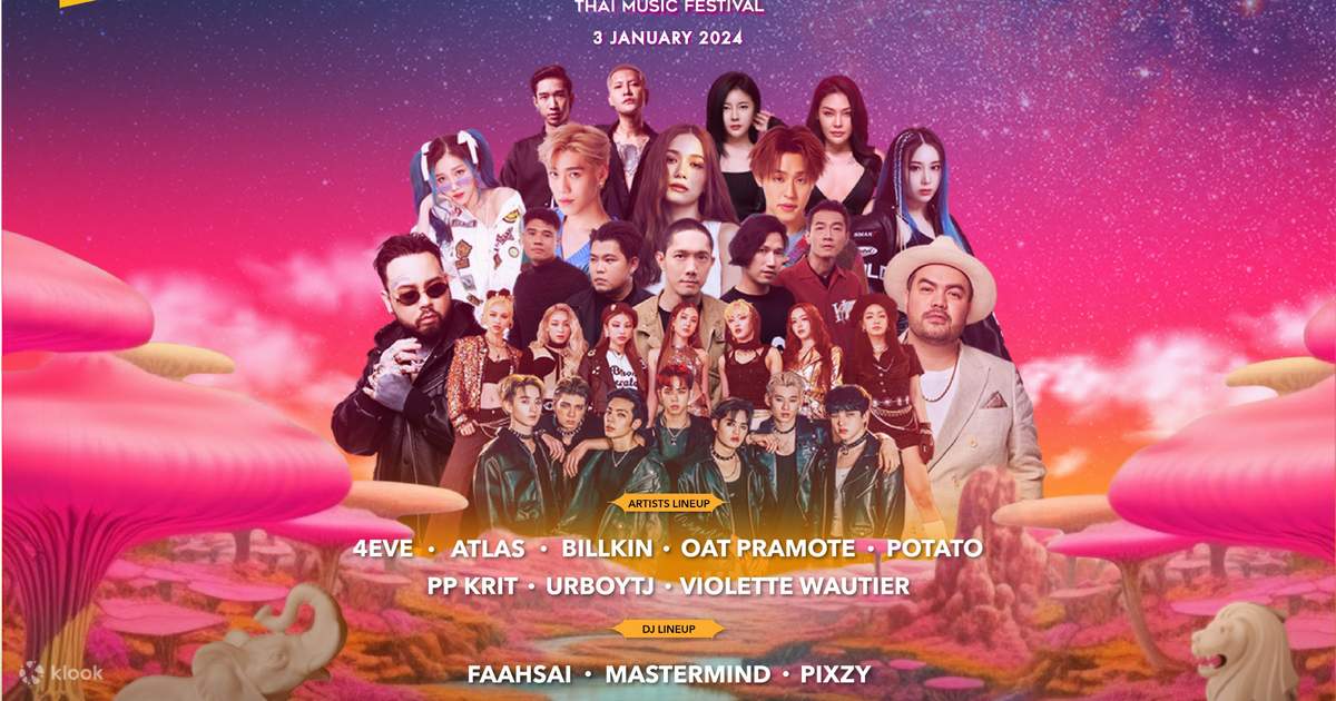 555 태국 음악 축제 - 클룩 Klook 한국